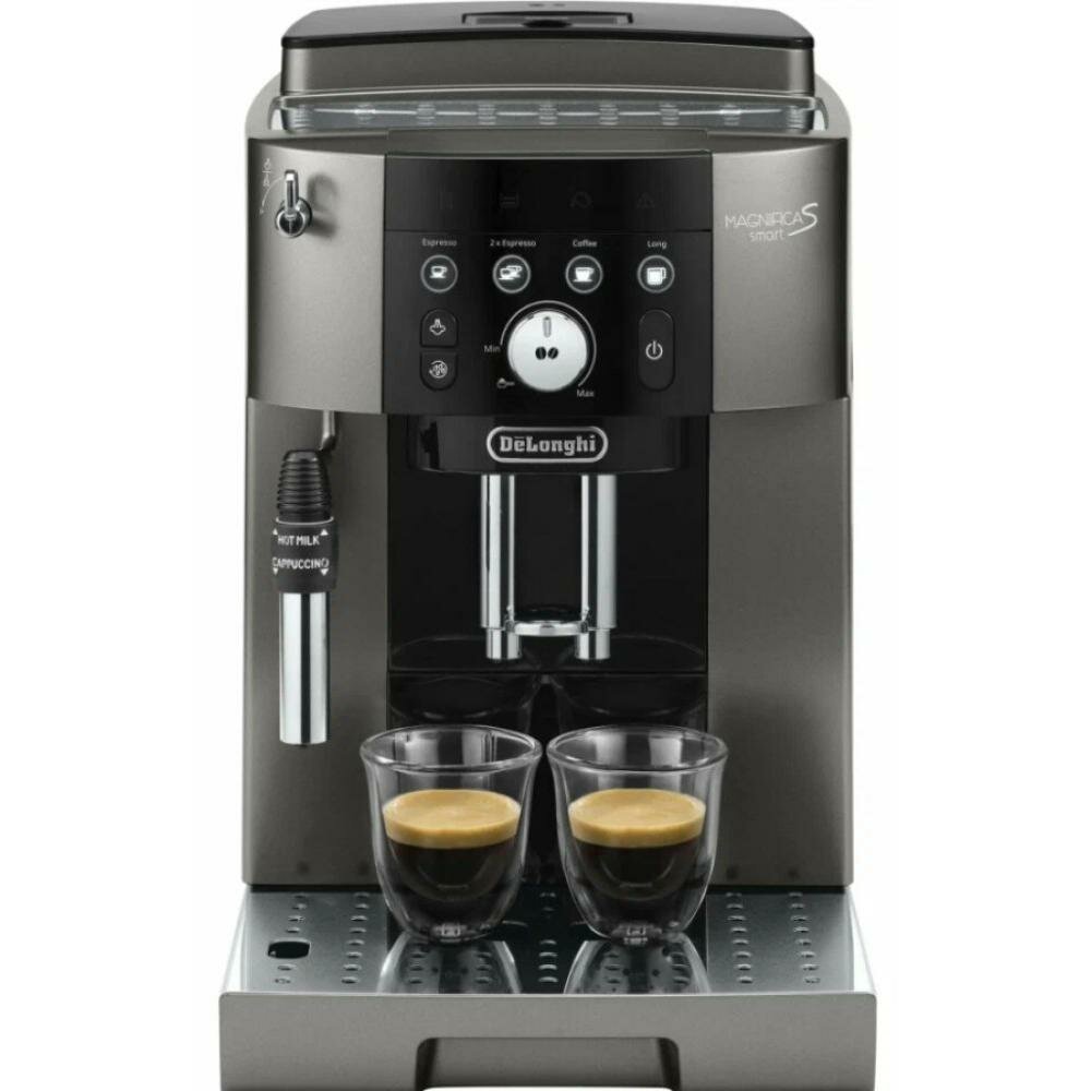 Кофемашина DeLonghi Magnifica S ECAM250.33. TB, Титановый/черный