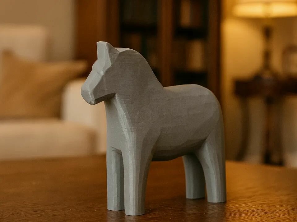 Лошадка винтажная игрушечная декоративная