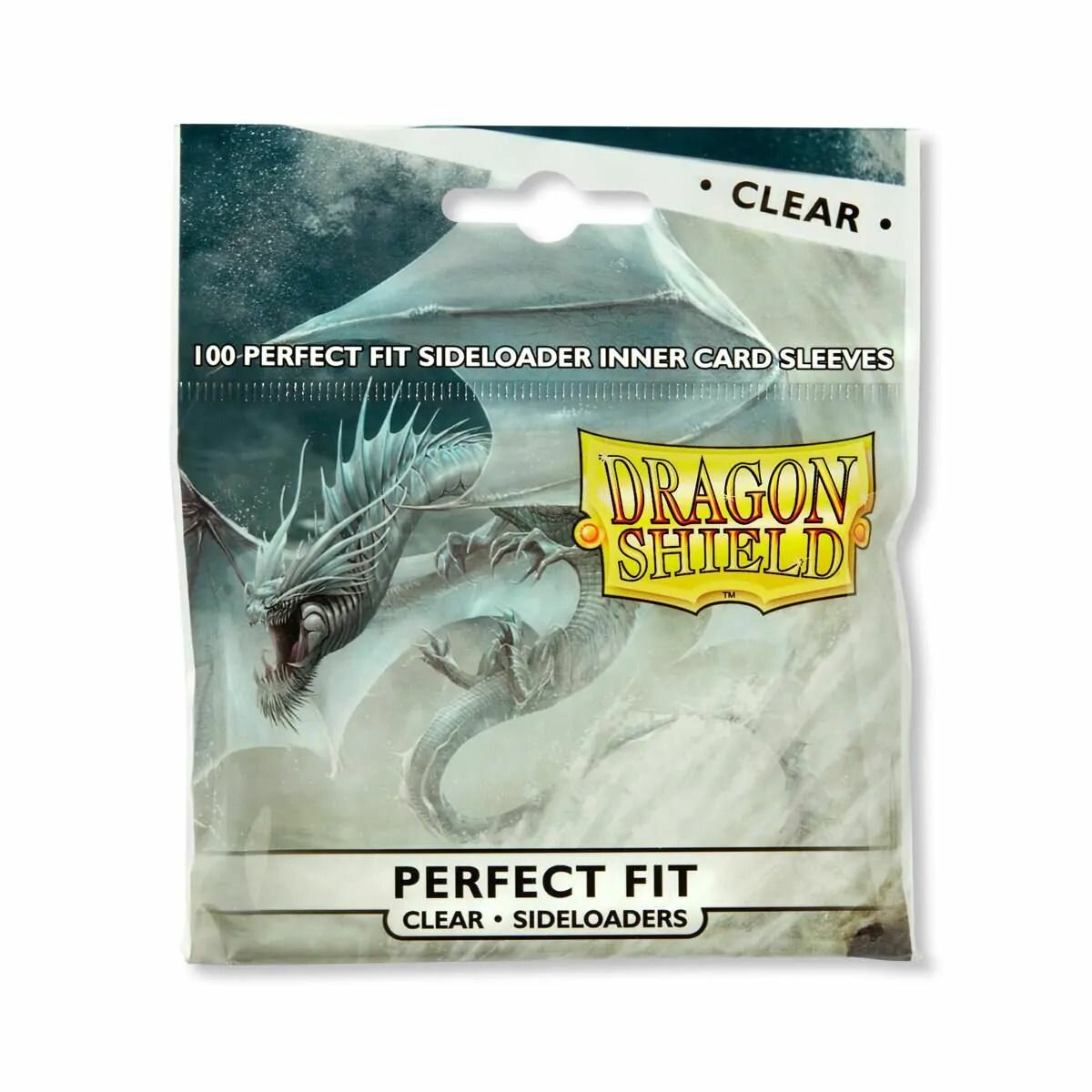 Протекторы Dragon Shield внутренние прозрачные Perfect Clear с боковой загрузкой - 100 штук в упаковке