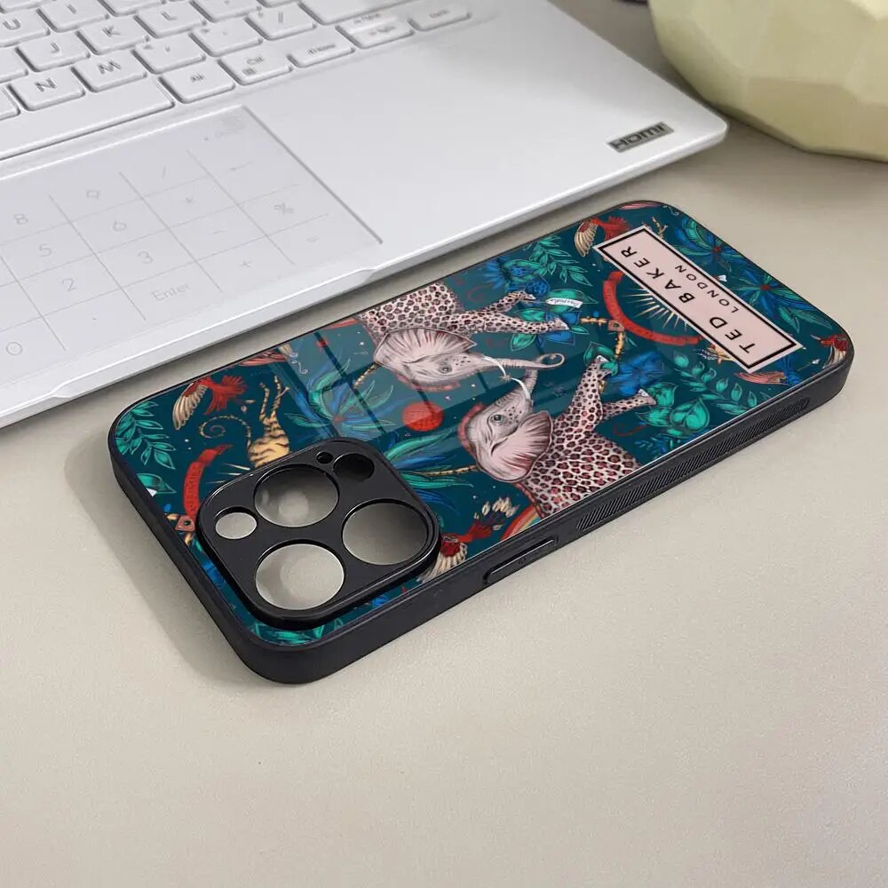 Модный чехол для телефона Fashion Brand Flower T-TedS Design-Bakers из Black2, iPhone 14 Pro