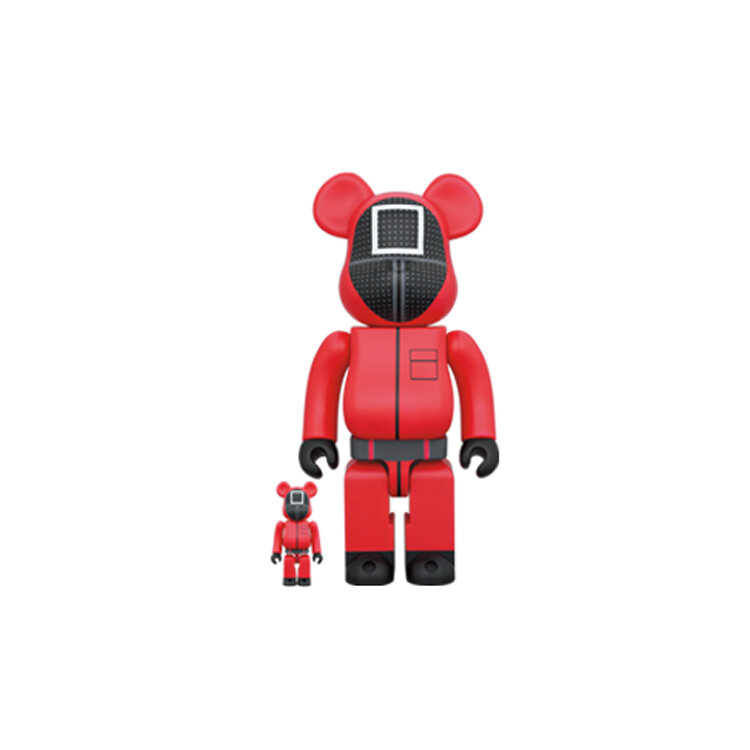 Игрушка фигурка унисекс BE@RBRICK X Squid Game Страж Треугольник 1304415613, Squid GAME