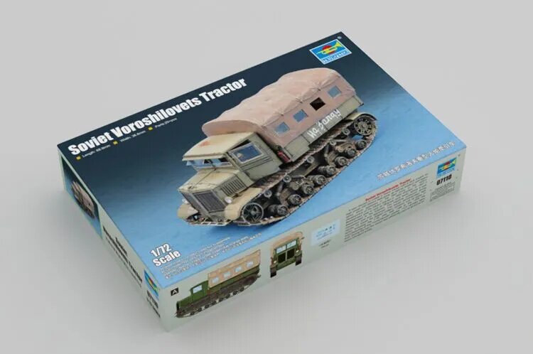 Trumpeter 1/72 07110 Советский Ворошиловец Tractor Танки (ABS пластик)