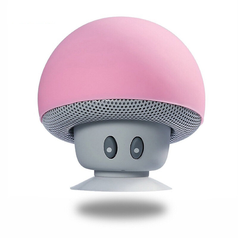 В наличии мини-колонка Bluetooth в форме гриба, портативная подставка для телефона, подарок в форме гриба, беспроводная мини-колонка.