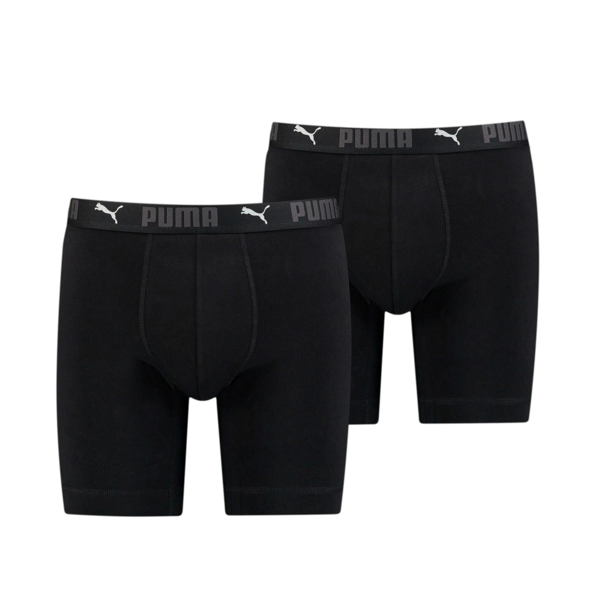 Трусы PUMA SPORT COTTON LONG BOXER 2P, комплект