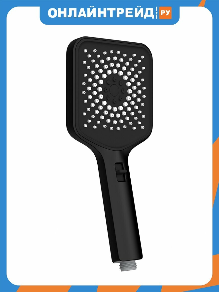Ручной душ Aquame AQM8502B 120мм, 3 режима, Черный