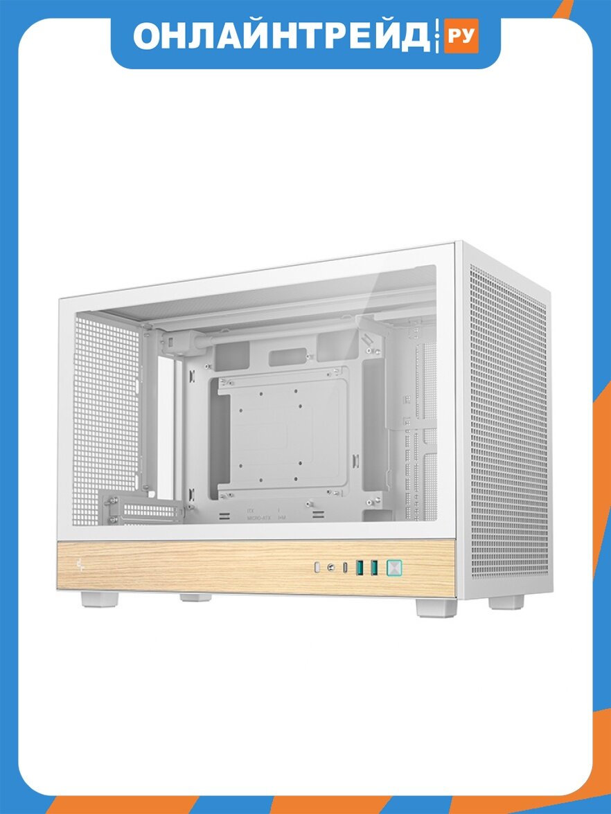 Корпус Deepcool CH260 Wood, белый
