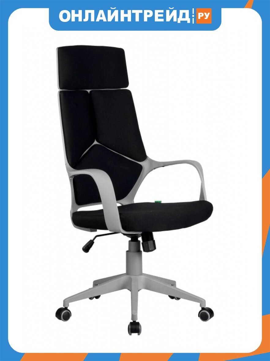Кресло офисное Riva Chair RCH 8989 /Чёрная ткань (54)