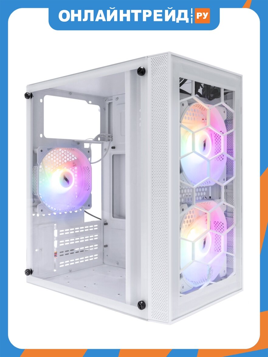 Корпус 1STPLAYER FIREBASE X1, белый (X1-WH-3F1-W)
