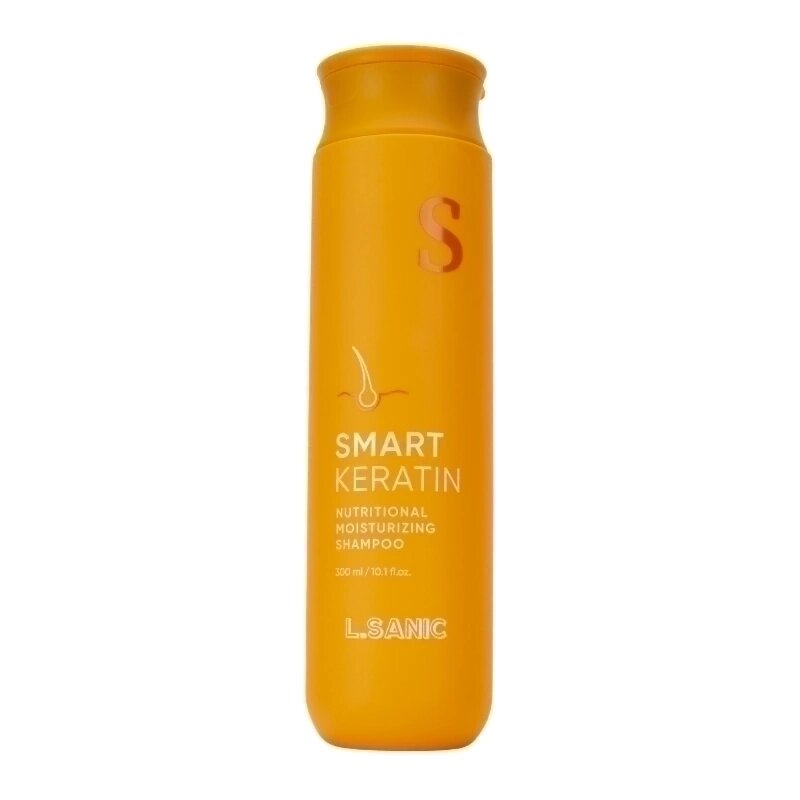 L.Sanic Smart Keratin Nutritional Moisturizing Shampoo Питательный восстанавливающий шампунь с кератином