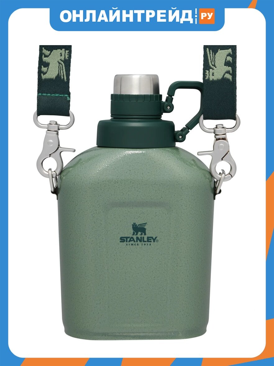 Фляга Stanley Adventure 1 L темно-зеленая, 10-11448-006