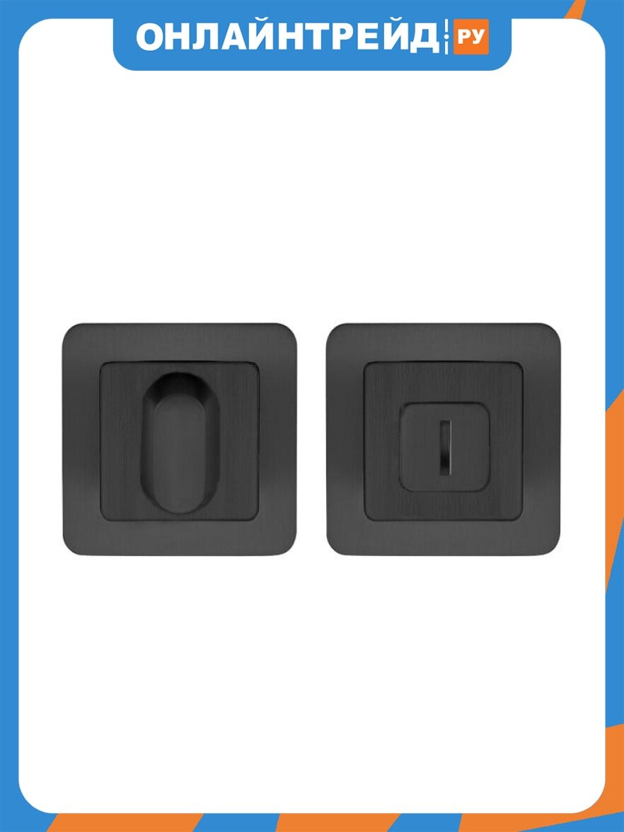 Ручка поворотная Punto BK6. K. QR52 (BK6 QR) BL-24 черный