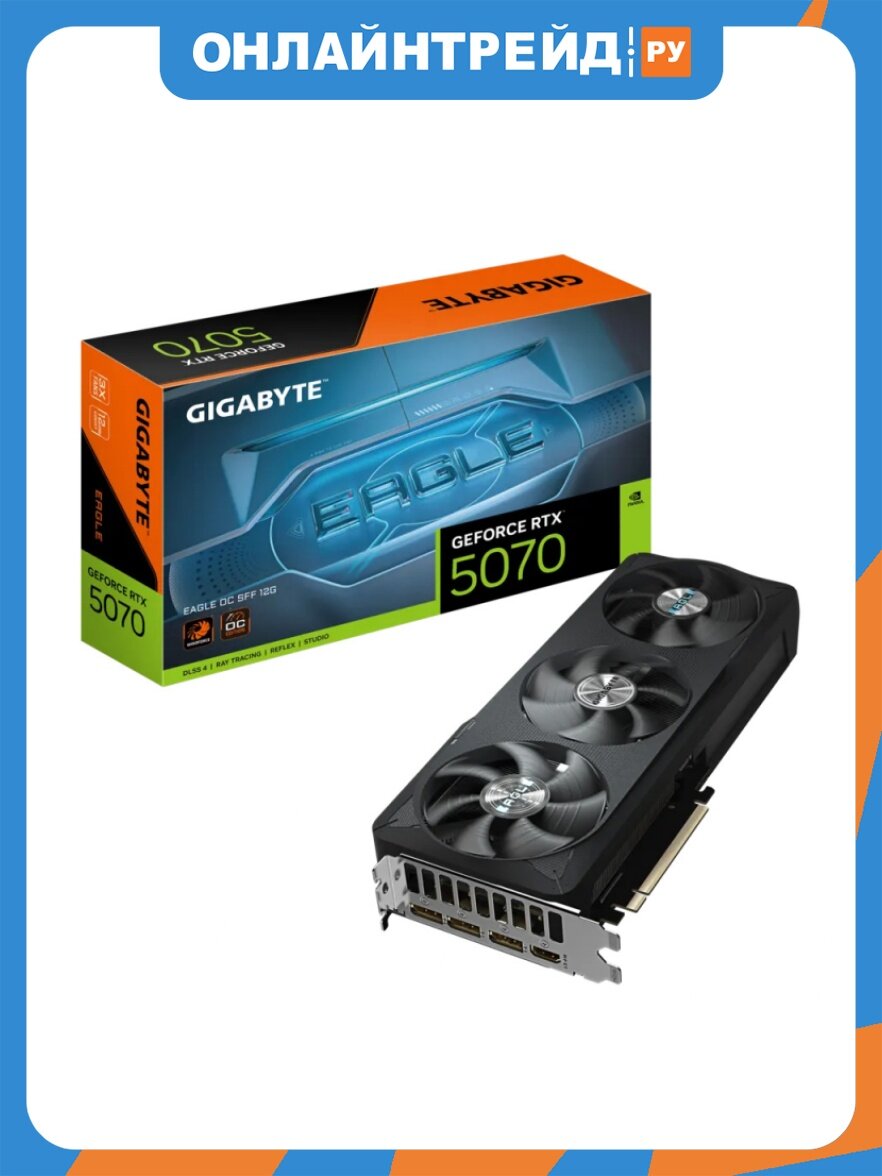 Видеокарта Gigabyte GeForce RTX 5070 EAGLE OC 12G
