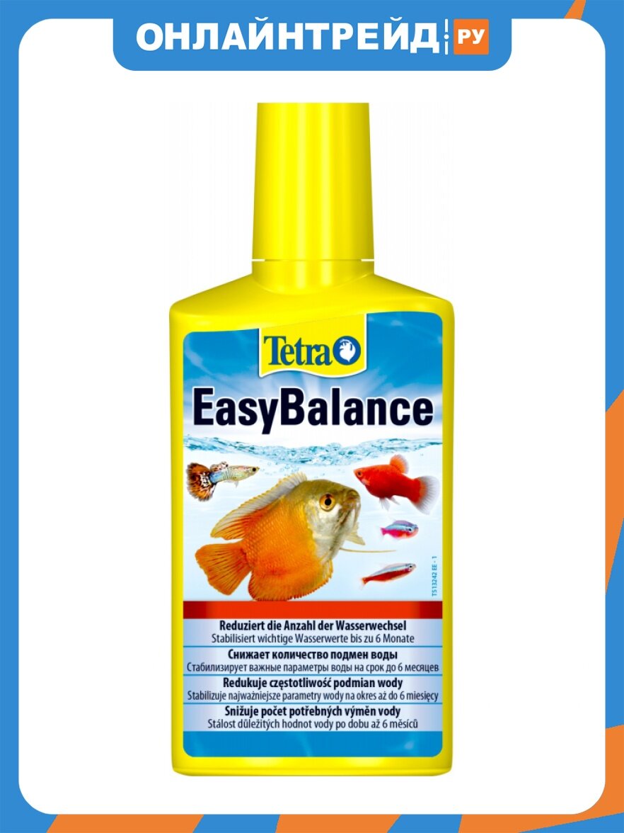 Кондиционер Tetra EasyBalance для стабилизации показателей воды, 250мл
