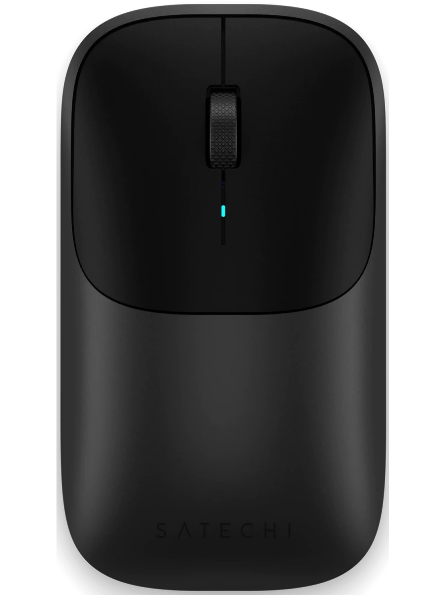 Беспроводная мышь Satechi ST-MEXC Slim EX Wireless Multi-Mode Mouse Черный Bluetooth/Радиоканал
