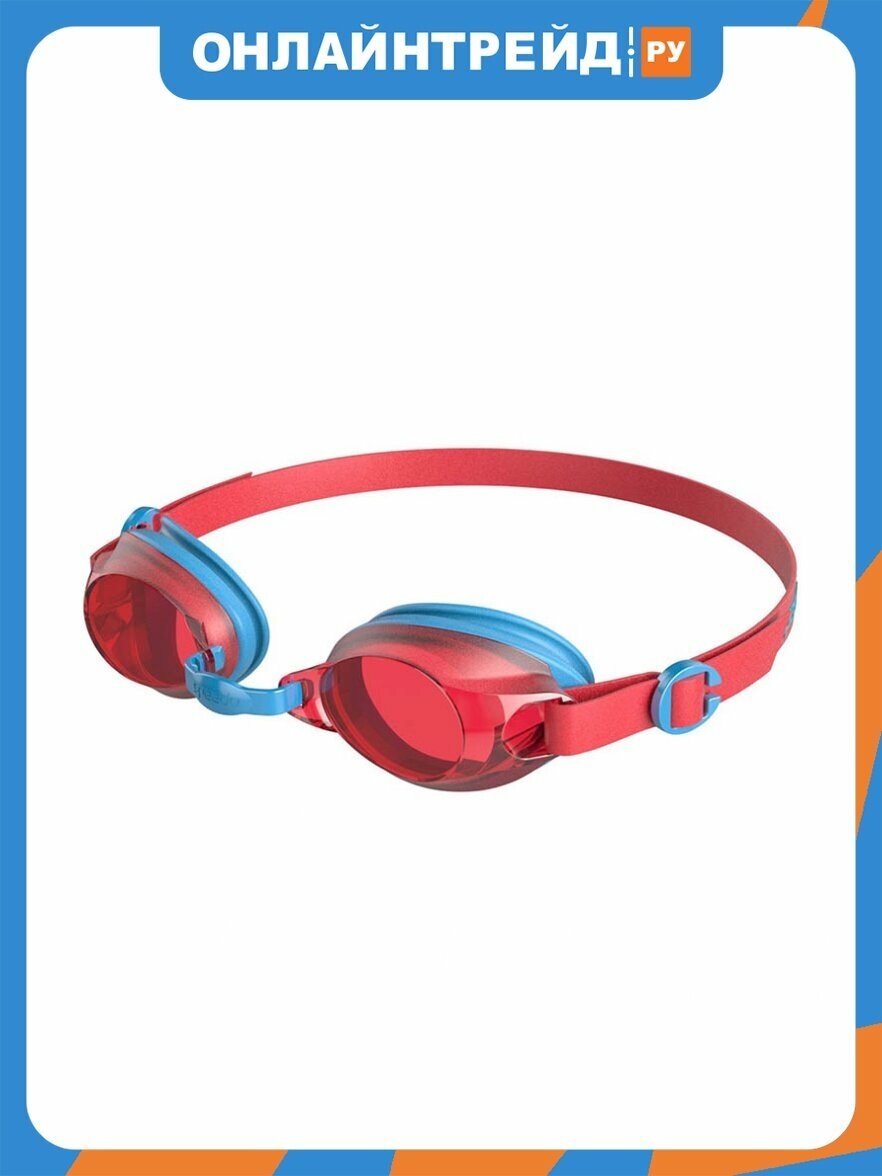 Очки для плавания детские Speedo Jet Jr 8-09298C106, голубые линзы, розовая оправа