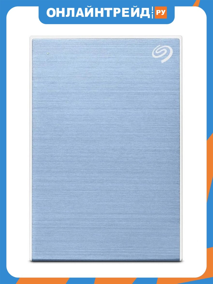 Внешний жесткий диск Seagate One Touch, 2 ТБ, USB 3.0 (STKY2000402) светло синий