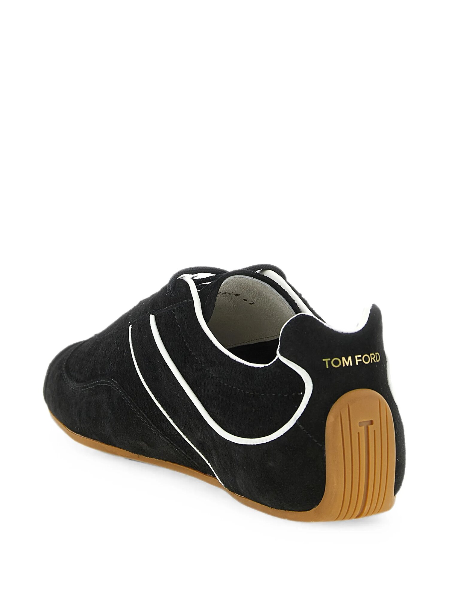 Кроссовки Tom Ford Aston suede sneakers, размер 41 — фото 1