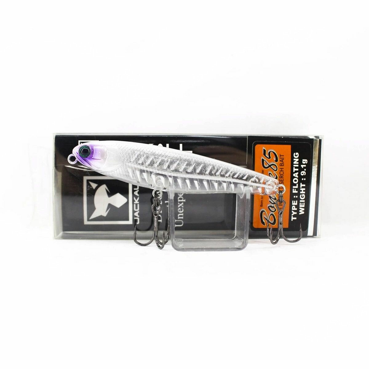 Воблер JACKALL BONNIE 85F 9.1g цвет BONE SILVER