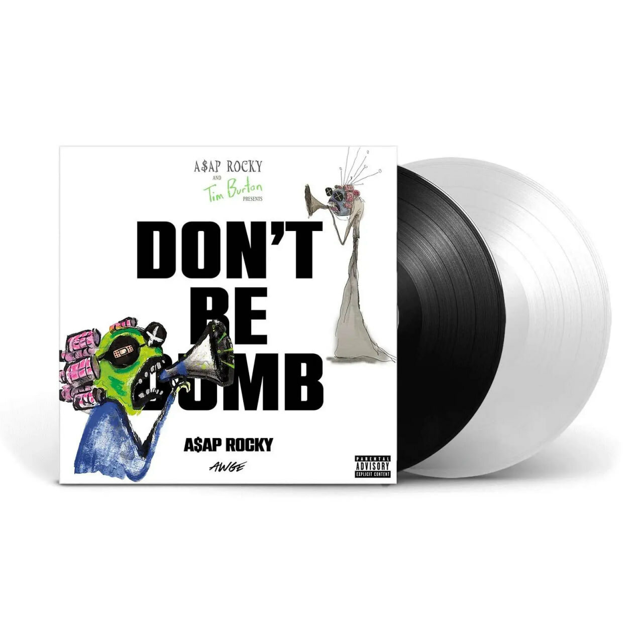 ASAP Rocky - Don't Be Dumb - White 2LP - новая виниловая пластинка