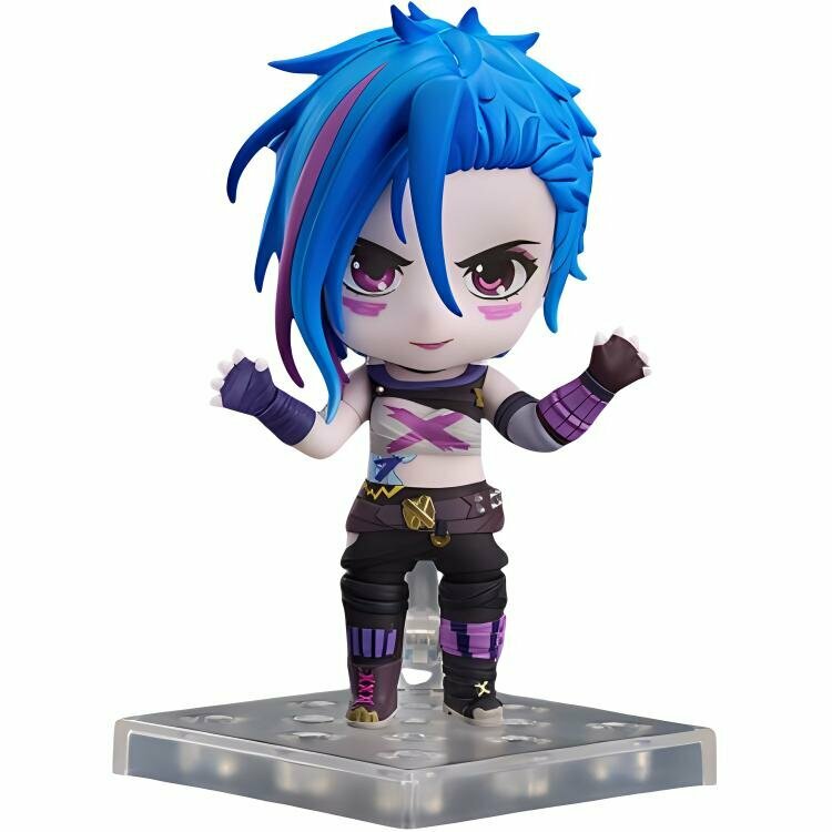 Фигурка унисекс GOOD SMILE COMPANY K/DA Nendoroid League Of Legends Wild Rift Chibi, Jinx