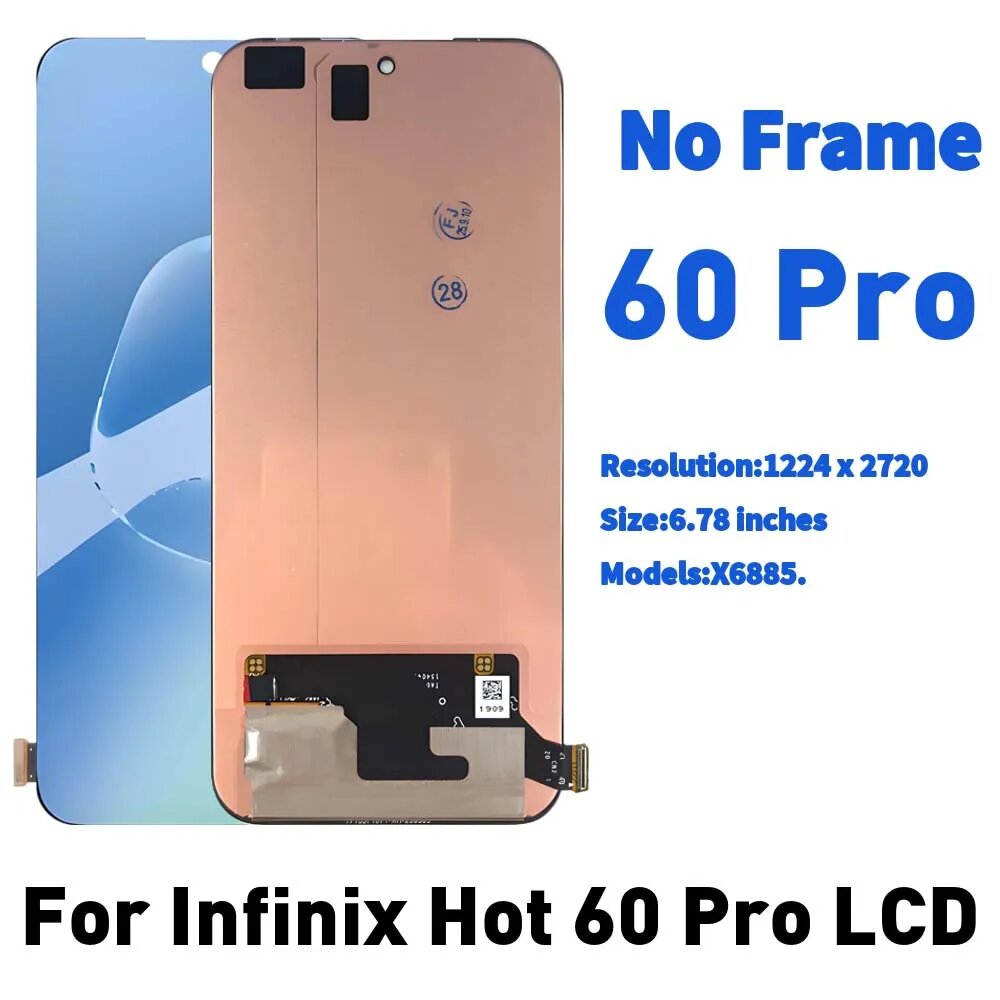 Дисплей для Infinix Hot 60 Pro X6885 NoFrame