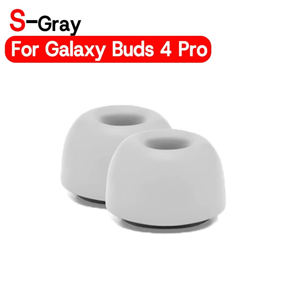 Амбушюры BAPPSUS для Samsung Galaxy Buds 4 Pro (6 пар) Серый, 3 Pair, Gray-Size S