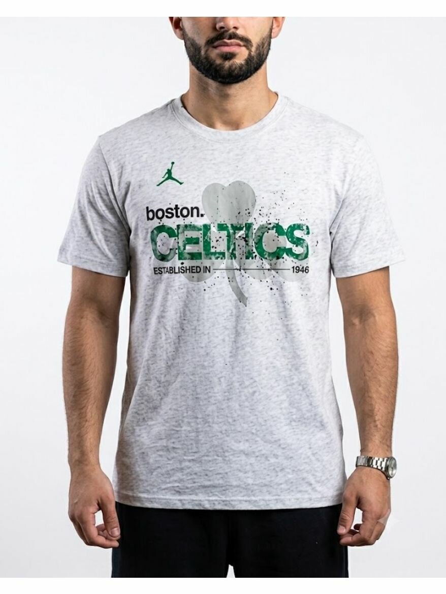 Футболка спортивная Boston Celtics Courtside Jordan '85 NBA Statement T-Shirt