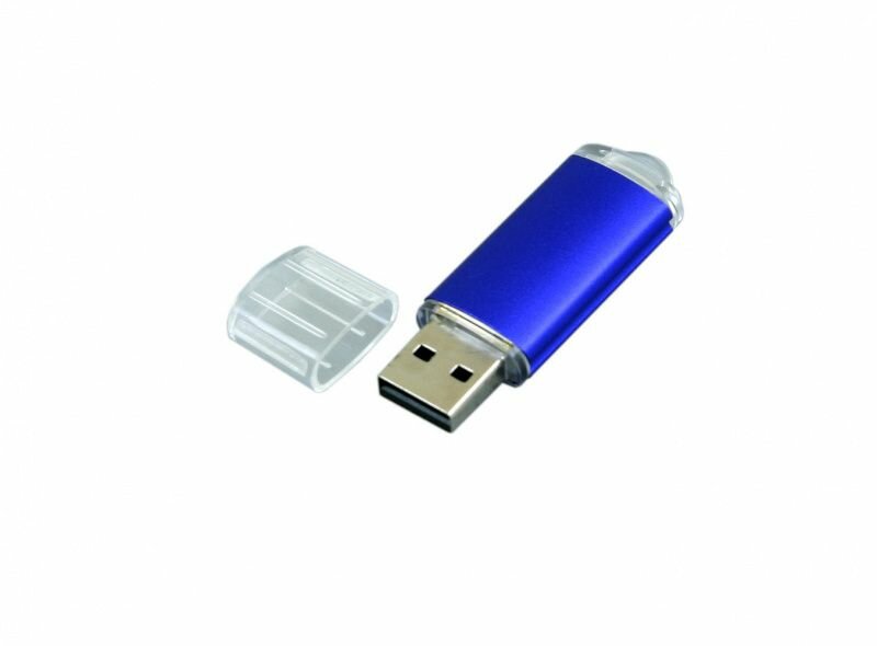 Centersuvenir 512 МБ USB-флеш-накопитель, USB 2.0, до 18 мб/сек, Металл, синий