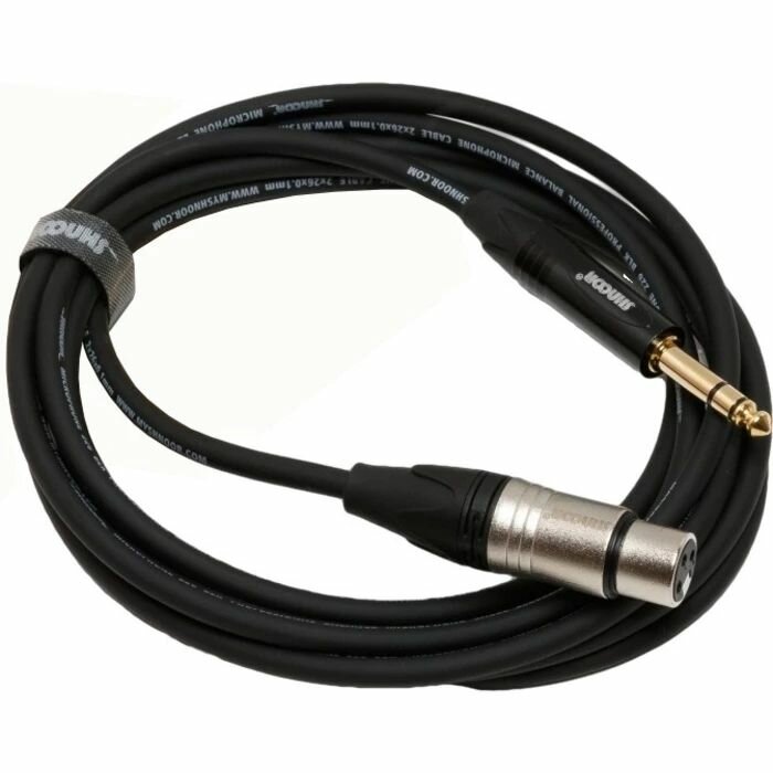 Shnoor MC226-XFJS 0.15m Кабель аудио 1xJack - 1xXLR