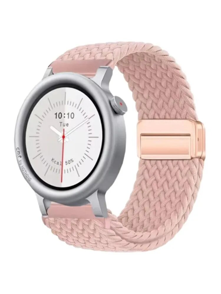 Ремешок 22мм для CMF Watch 3 Pro /CMF Watch Pro 2/CMF by Nothing Watch Pro, Магнитный нейлоновый браслет-липучка , Быстросъемный, регулируемый, удобный