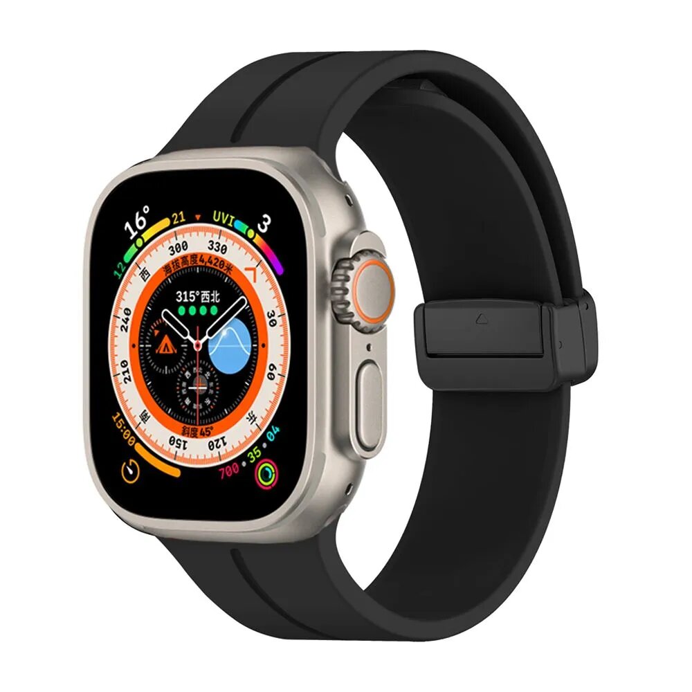 Ремешок магнитный для Apple Watch 44/45/46/49 мм