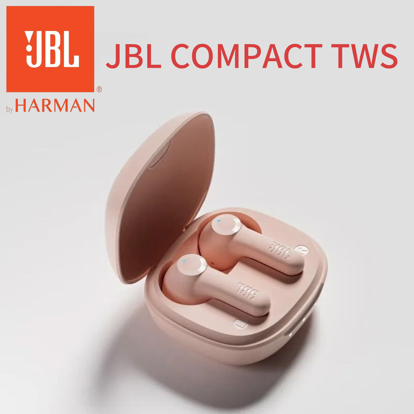 Наушники JBL COMPACT, Bluetooth 5.0, сенсорное управление, розовые