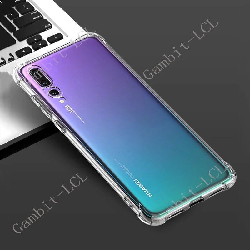 Чехол с защитой от падения для Huawei P20 Pro CLT-AL00 CLT-AL01 CLT-L04 CLT-L09, мягкий оригинальный противоударный чехол из ТПУ на заднюю панель P20Pro