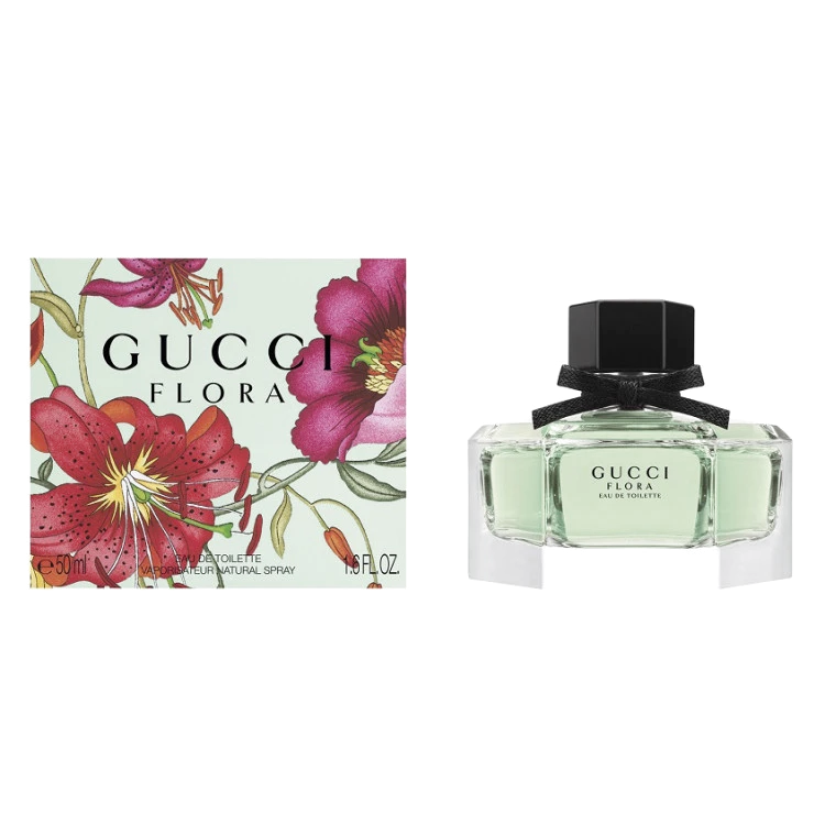 Женская туалетная вода Gucci Flora 50 мл / Гуччи Флора зеленые парфюм от бренда