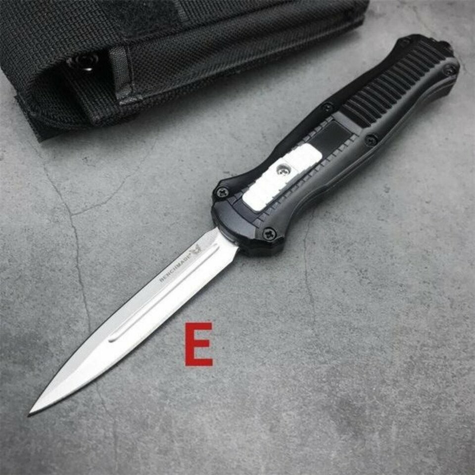 Высококачественный автоматический нож Boba Fett UT 123-12BH Switchblade Flick OTF с рукоятью из авиационного алюминия, с пружинным механизмом, для активного отдыха.