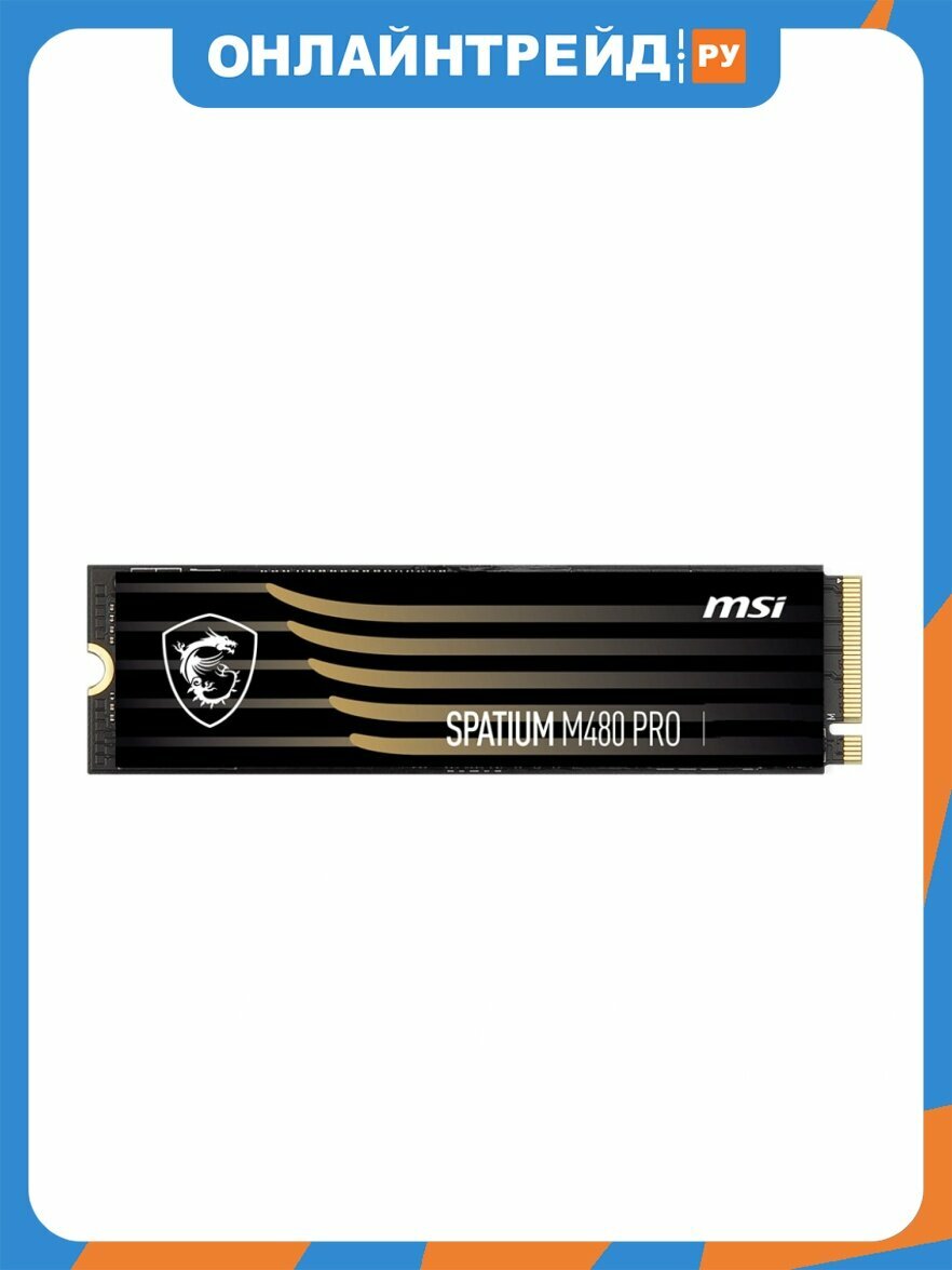 SSD диск Msi Spatium 2TB M480 PRO PCIe 4.0 x4 (S78-440Q600-P83)