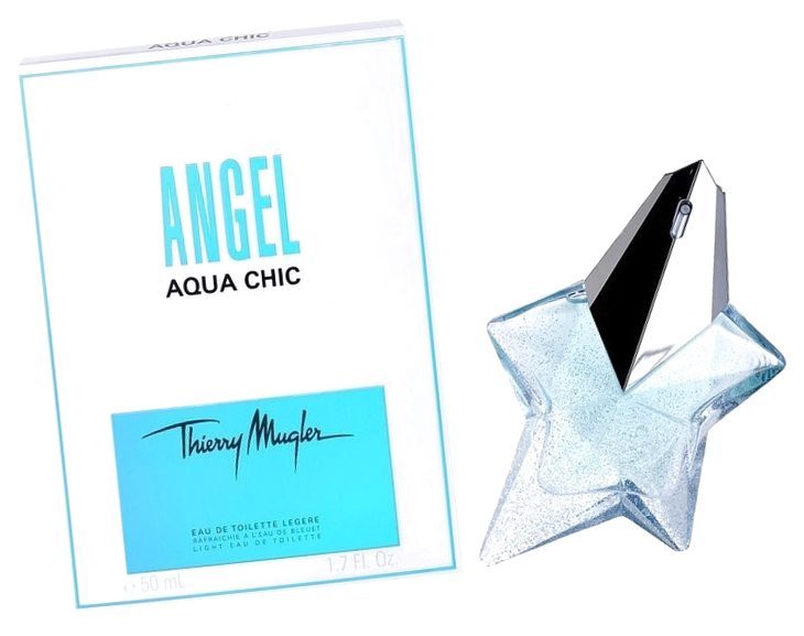 Тьерри Мюглер Ангел Аква Шик 2012 аромат для женщин 50 мл - Angel Aqua Chic туалетная вода