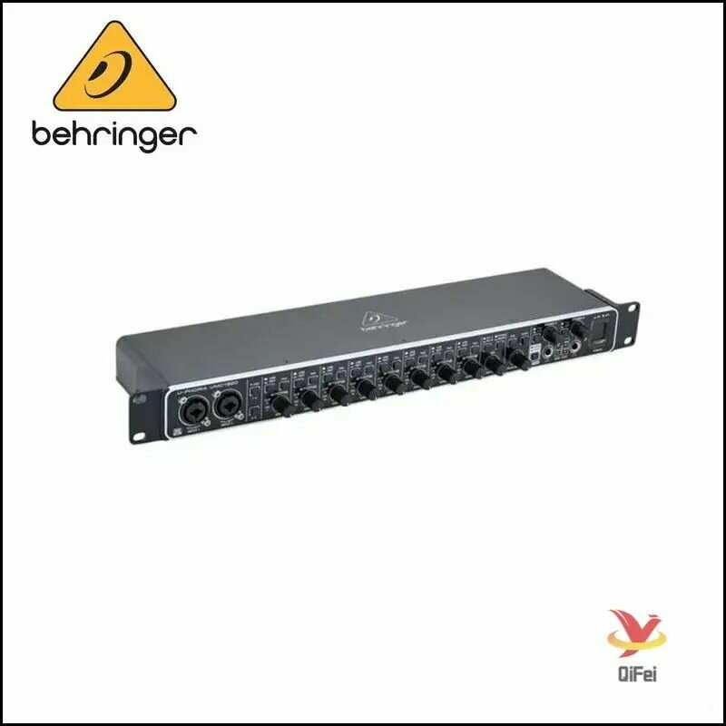 Behringer UMC1820 USB Аудиоинтерфейс Audiophile 18x20 24-бит/96 кГц USB-аудио/MIDI-интерфейс с микрофонными предусилителями Midas-x