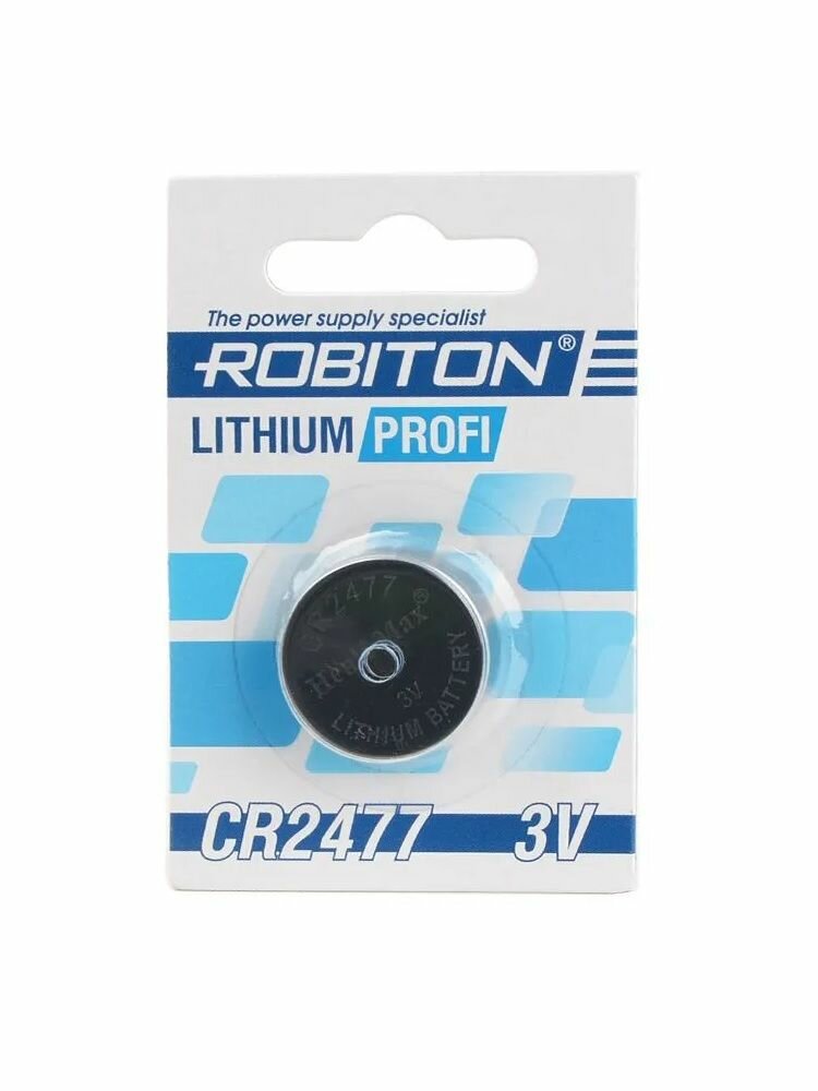 Батарейка ROBITON PROFI CR2477 Lithium 3В ( 1 штука )
