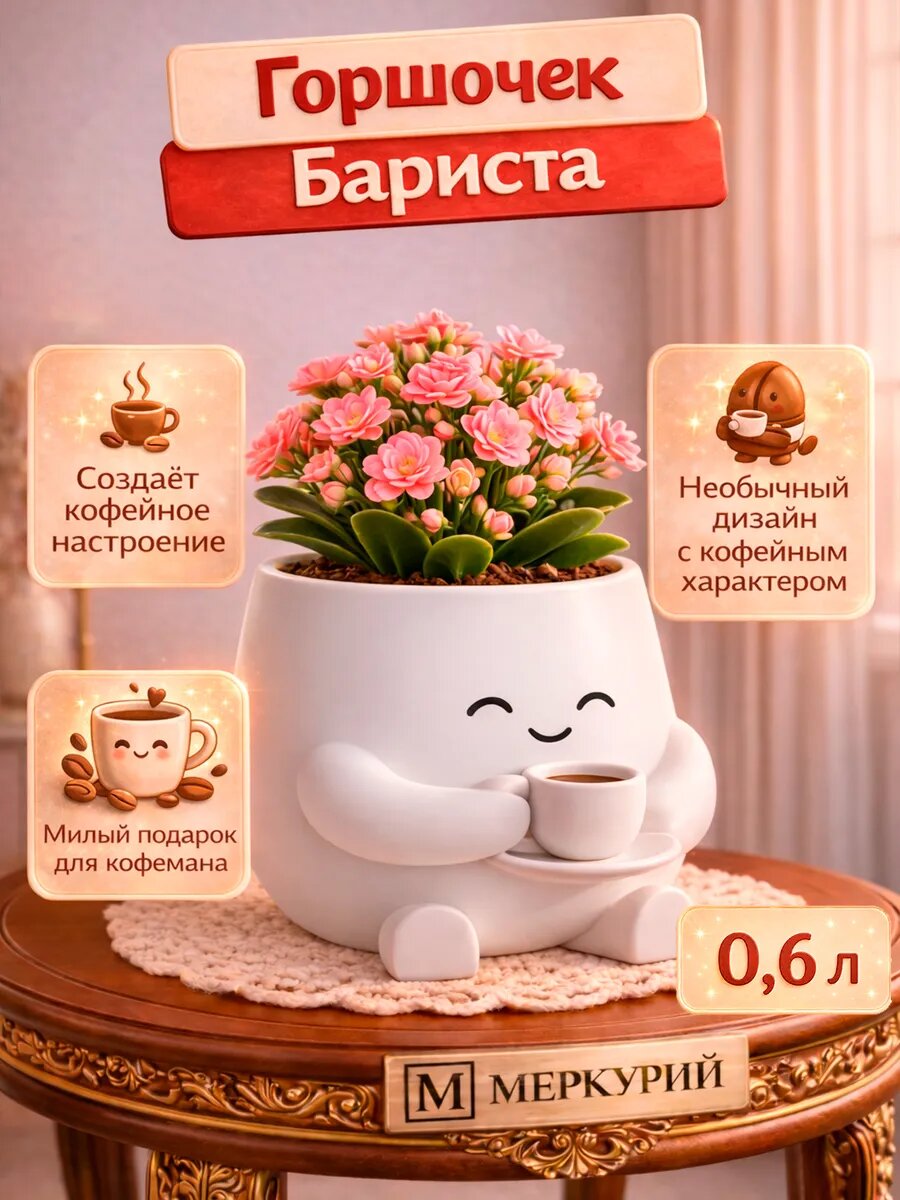 Горшок для цветов кактусов алое и суккулентов