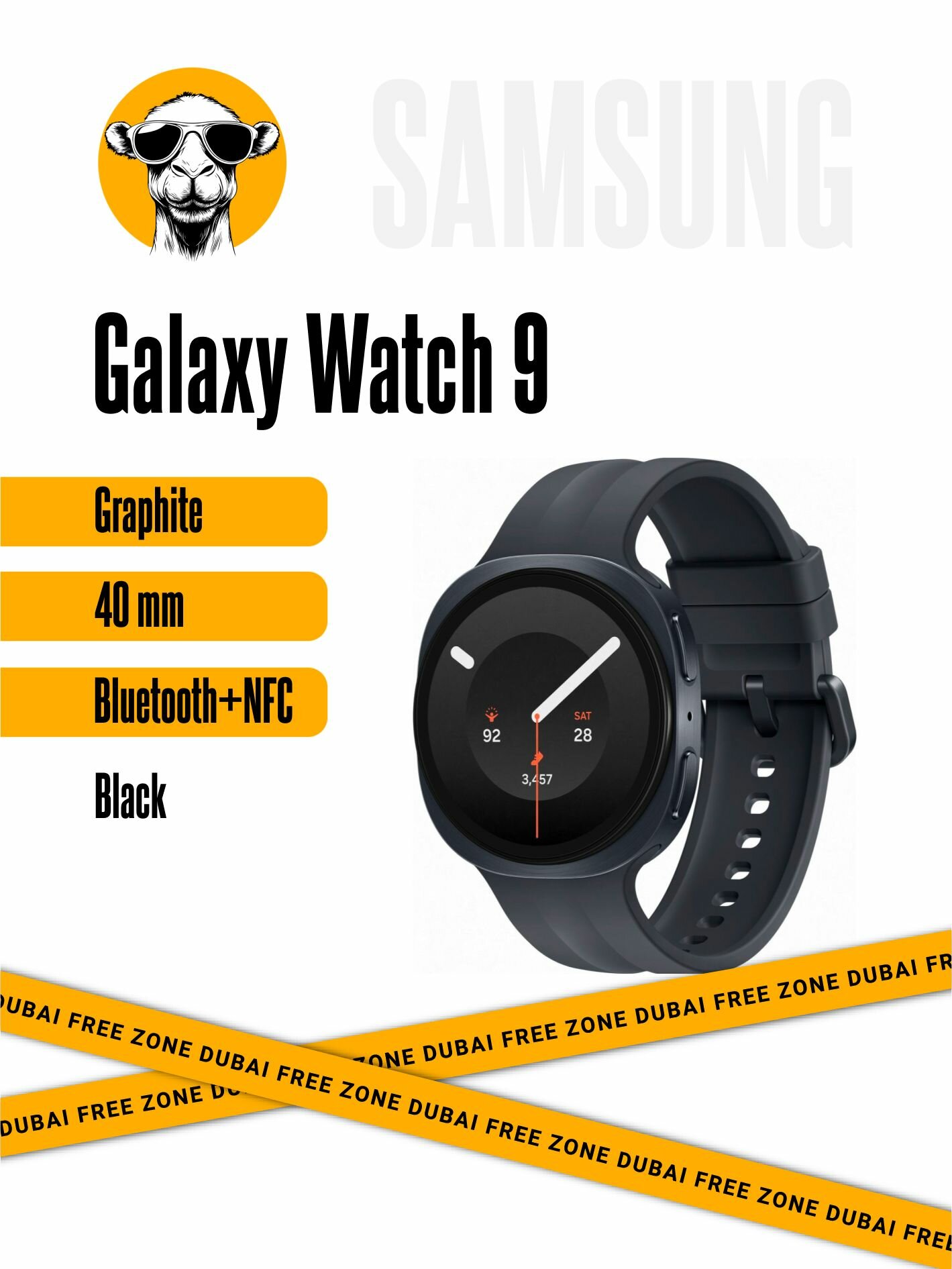 Смарт-часы Samsung Galaxy Watch 9 40mm Graphite