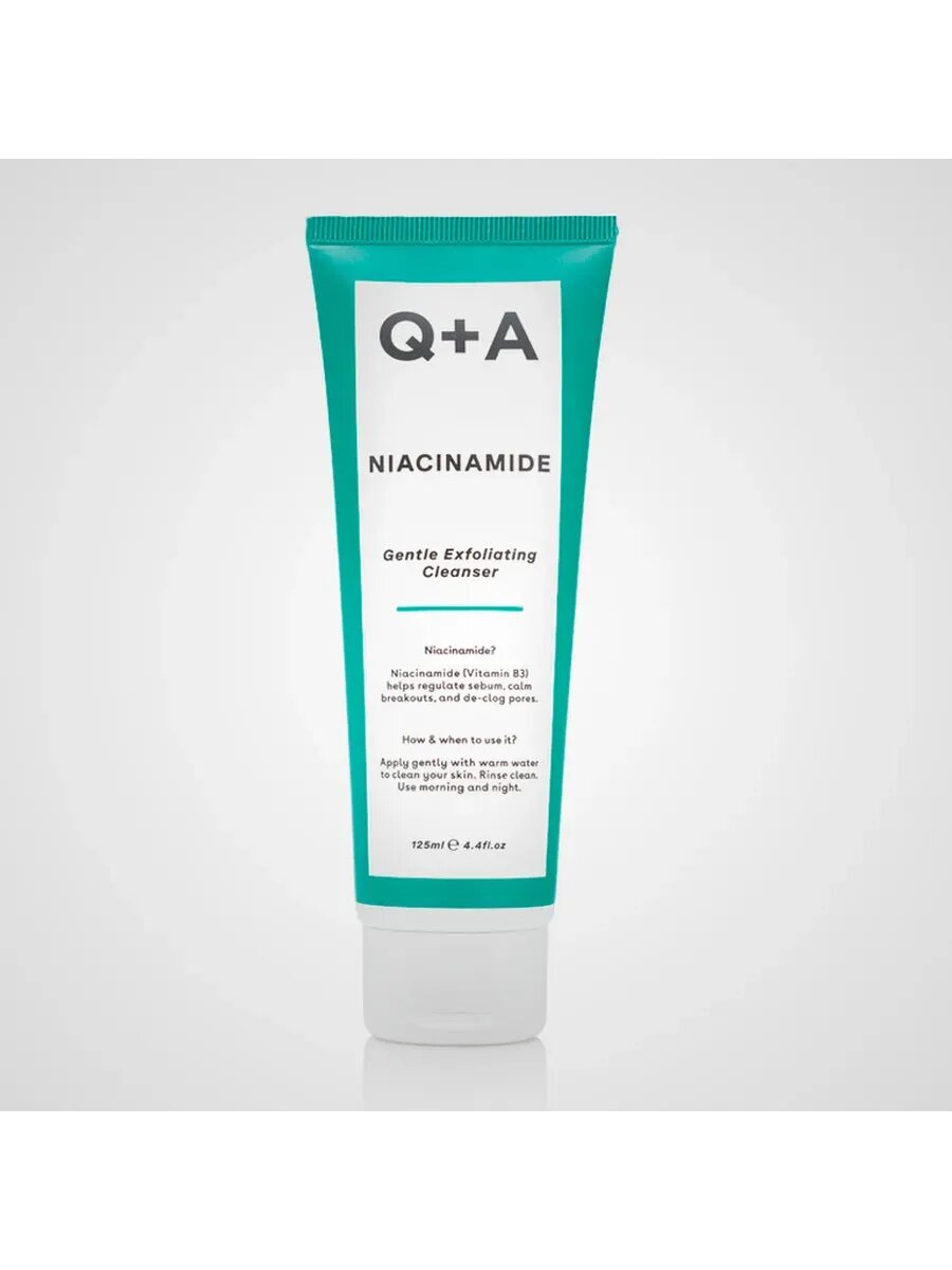 Q+A NIACINAMIDE Gentle Exfoliating Cleanser Гель 125 мл