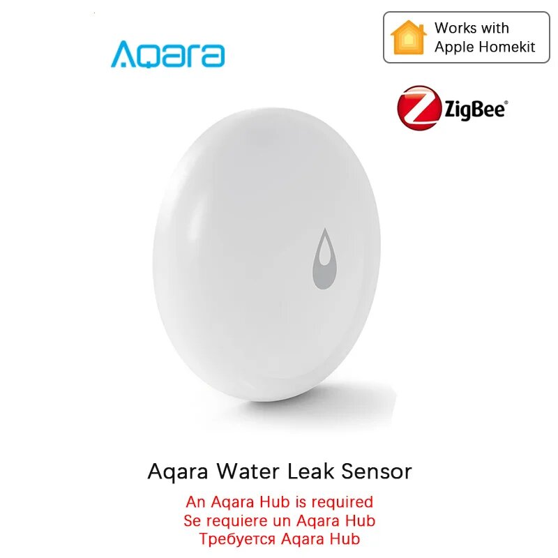 Комплекты умного дома Aqara Zigbee Gateway Hub M1S беспроводной выключатель лампа дверной датчик движения датчик температуры для Mihome Homekit-датчик воды