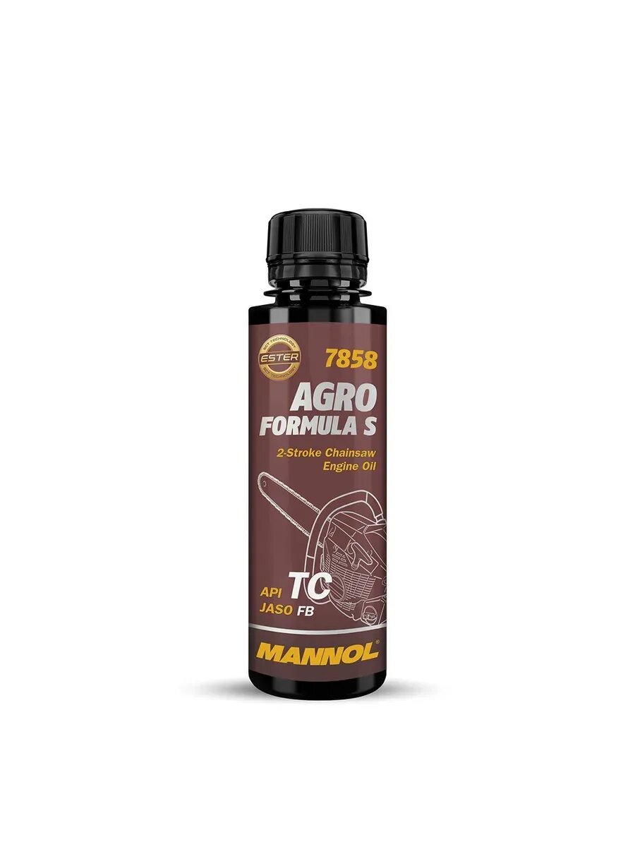 Для 2-тактных двигателей MANNOL 7858 AGRO FORMULA S, 250мл