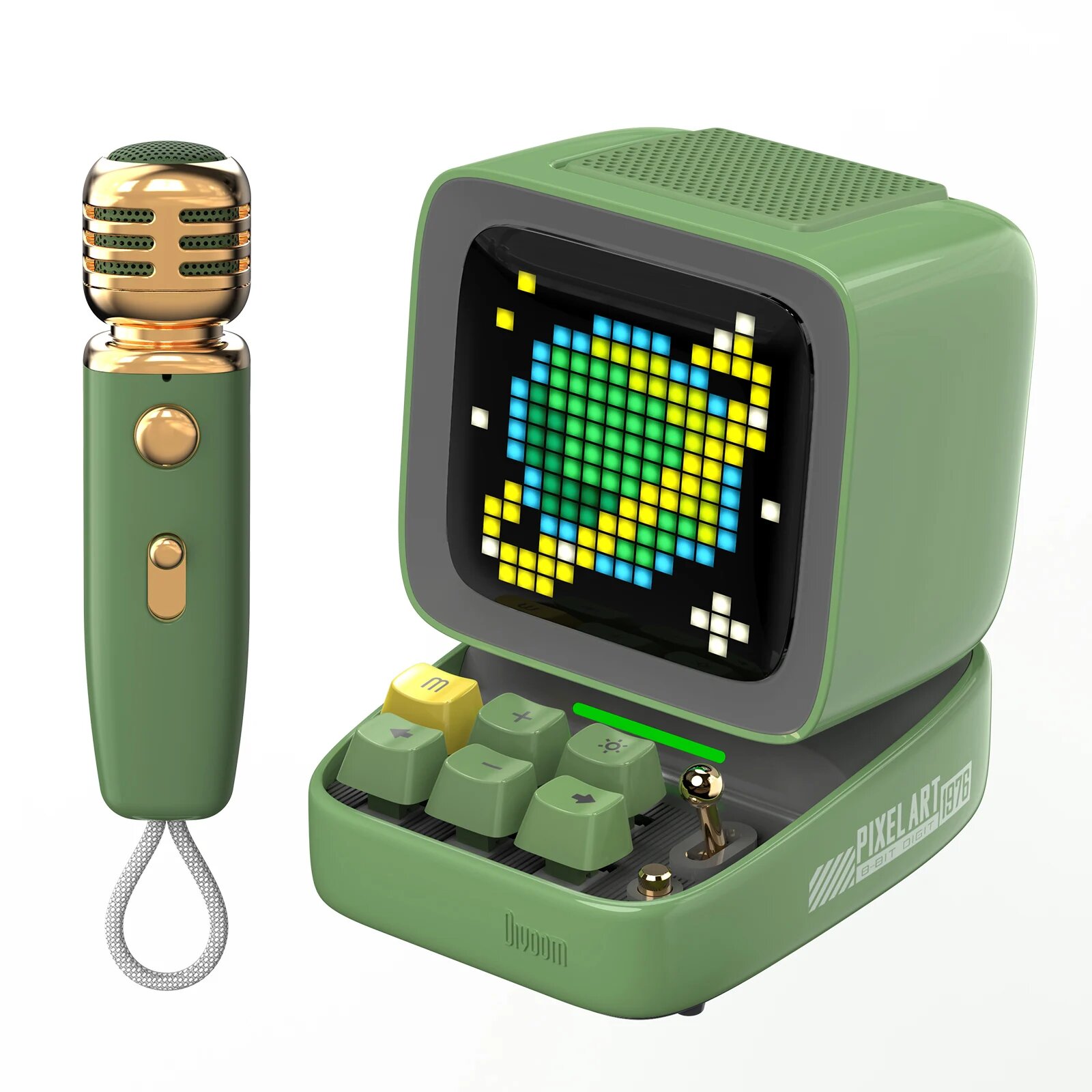 Divoom Ditoo-Mic5 портативный динамик Зеленый, Green