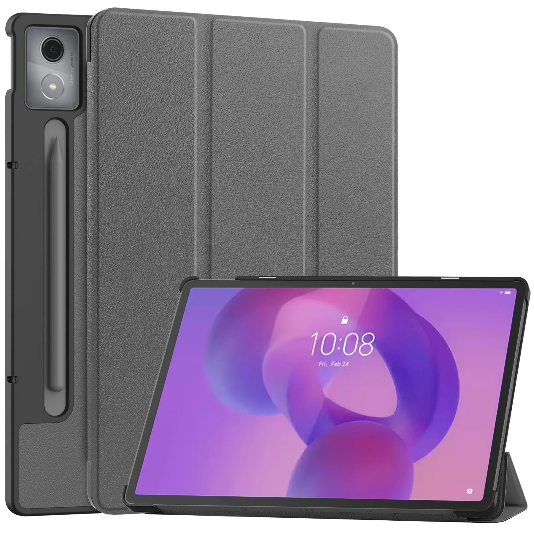 Чехол для Lenovo Idea Tab Pro 12.7, серый