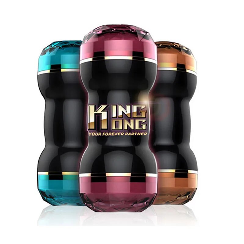 Двухканальная Реалистичная карманная Вагина для мужской мастурбации, со стразами, для анального и орального секса, секс-игрушки для мужчин