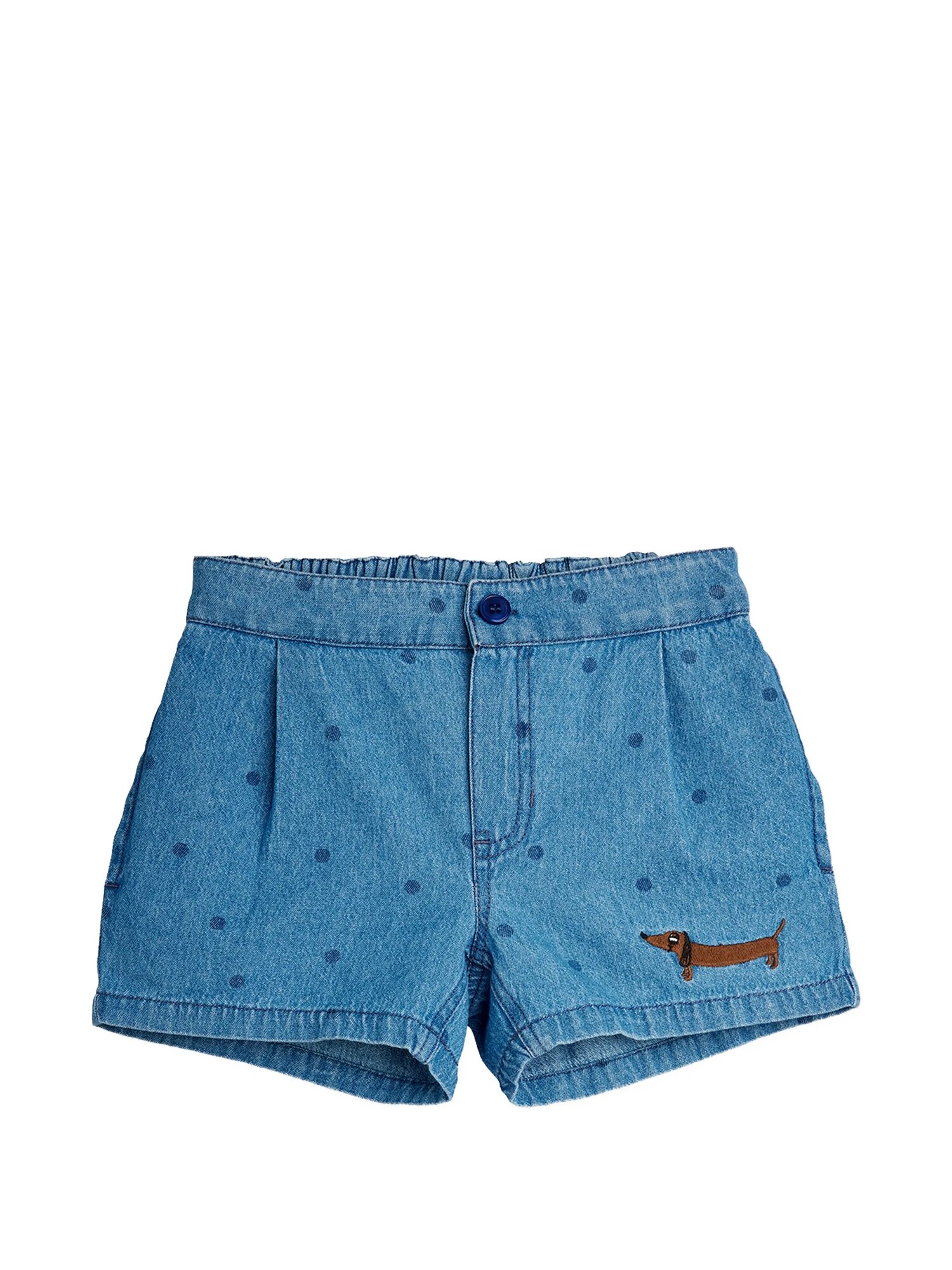 Шорты Polka-dot dog-embroidered shorts