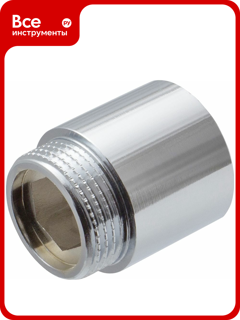 Удлинитель MasterProf 3/4" в/н, 25 мм, хром ИС.070701