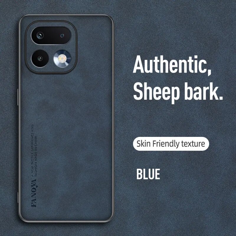 Защитный кожаный чехол для телефона Realme 16 Pro, Синий, Navy Blue, Realme 16 Pro Plus
